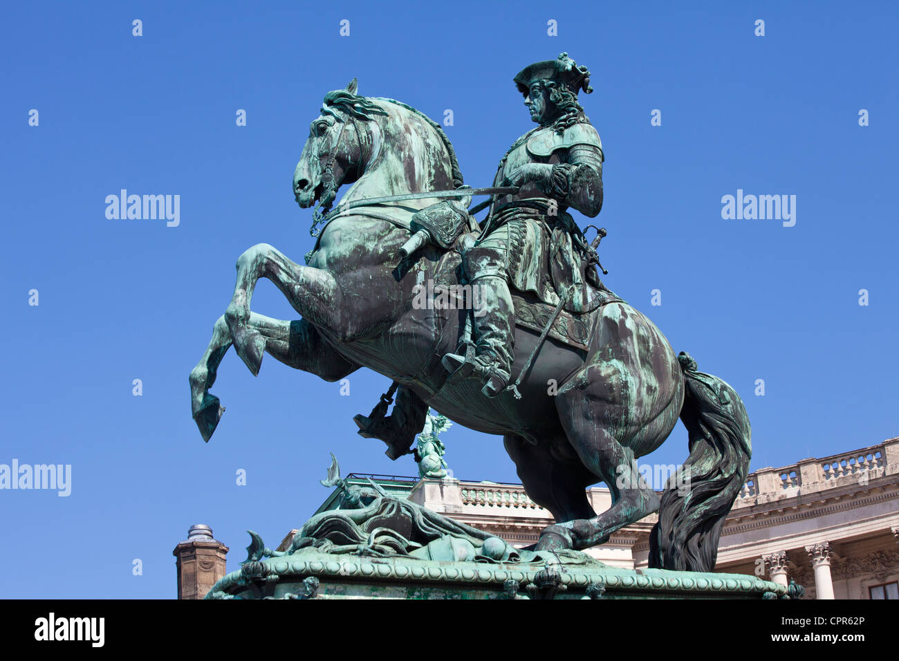 Prince Eugene Of Savoy in Vienna Stock Photo - Alamy