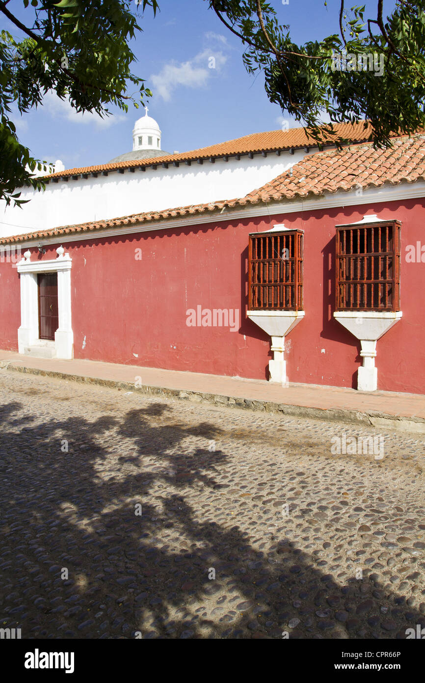 May 20, 2012 - Coro, Falcon, Venezuela - Colonial house in historic center. One of the oldest ...