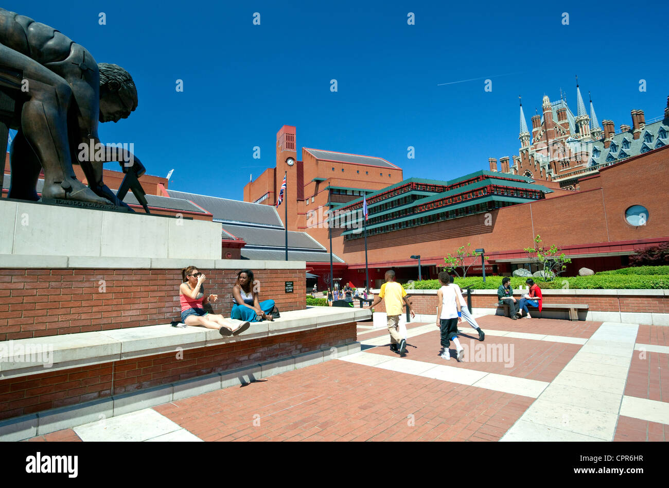 The British Library, London Stock Photo - Alamy
