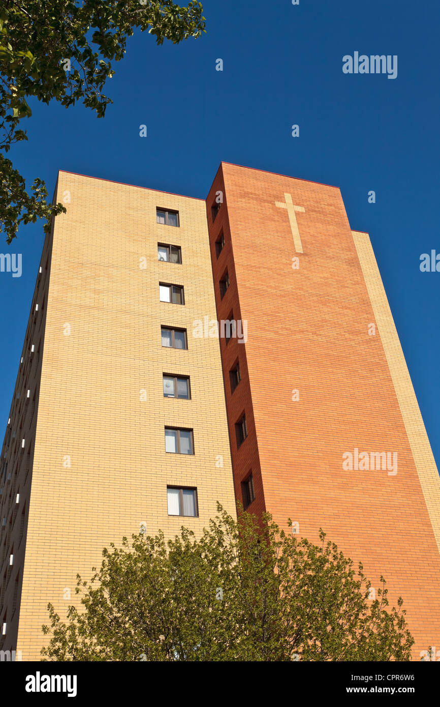 Christian residential building Stock Photo - Alamy