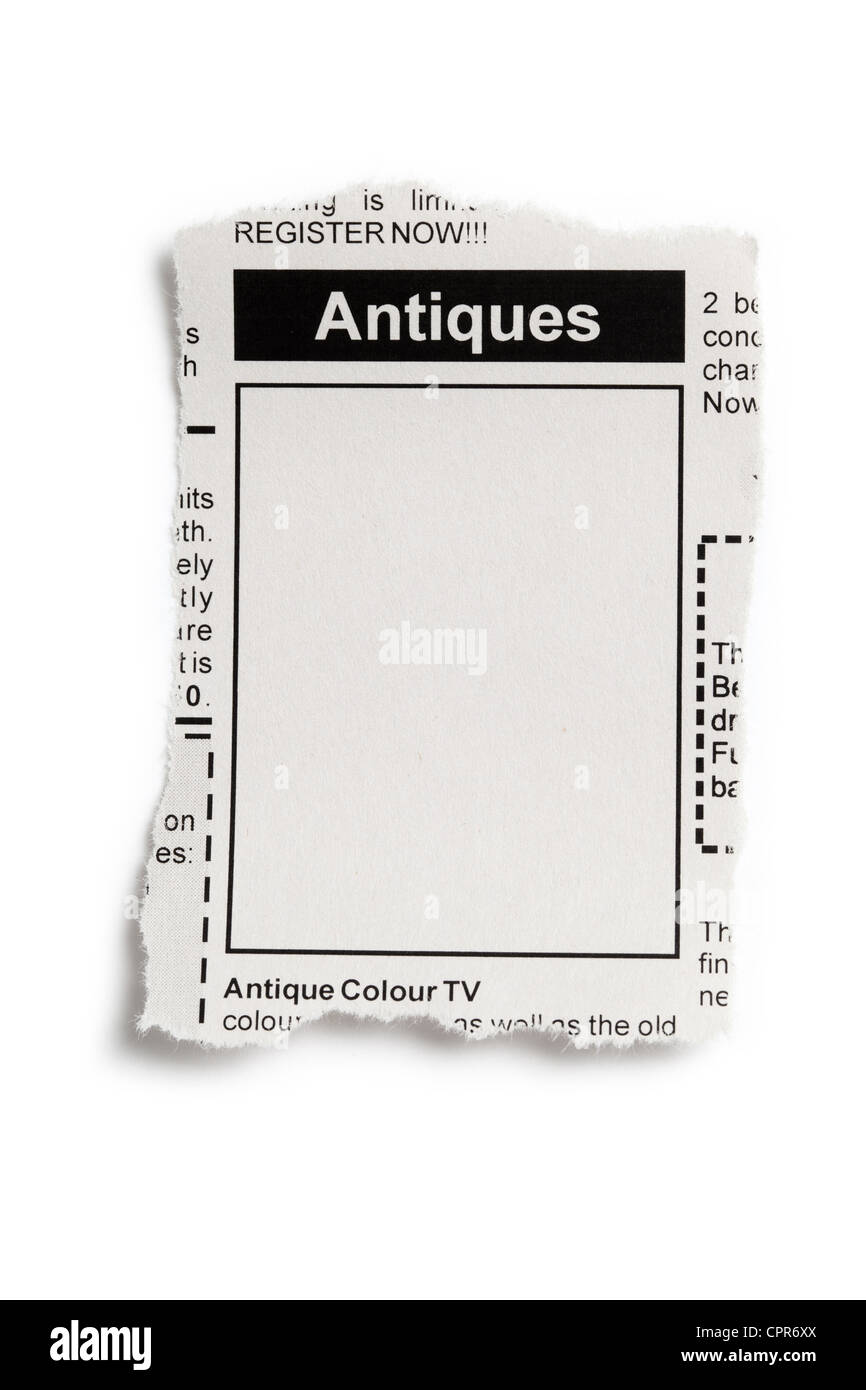 Help Wanted Newspaper Ad Template