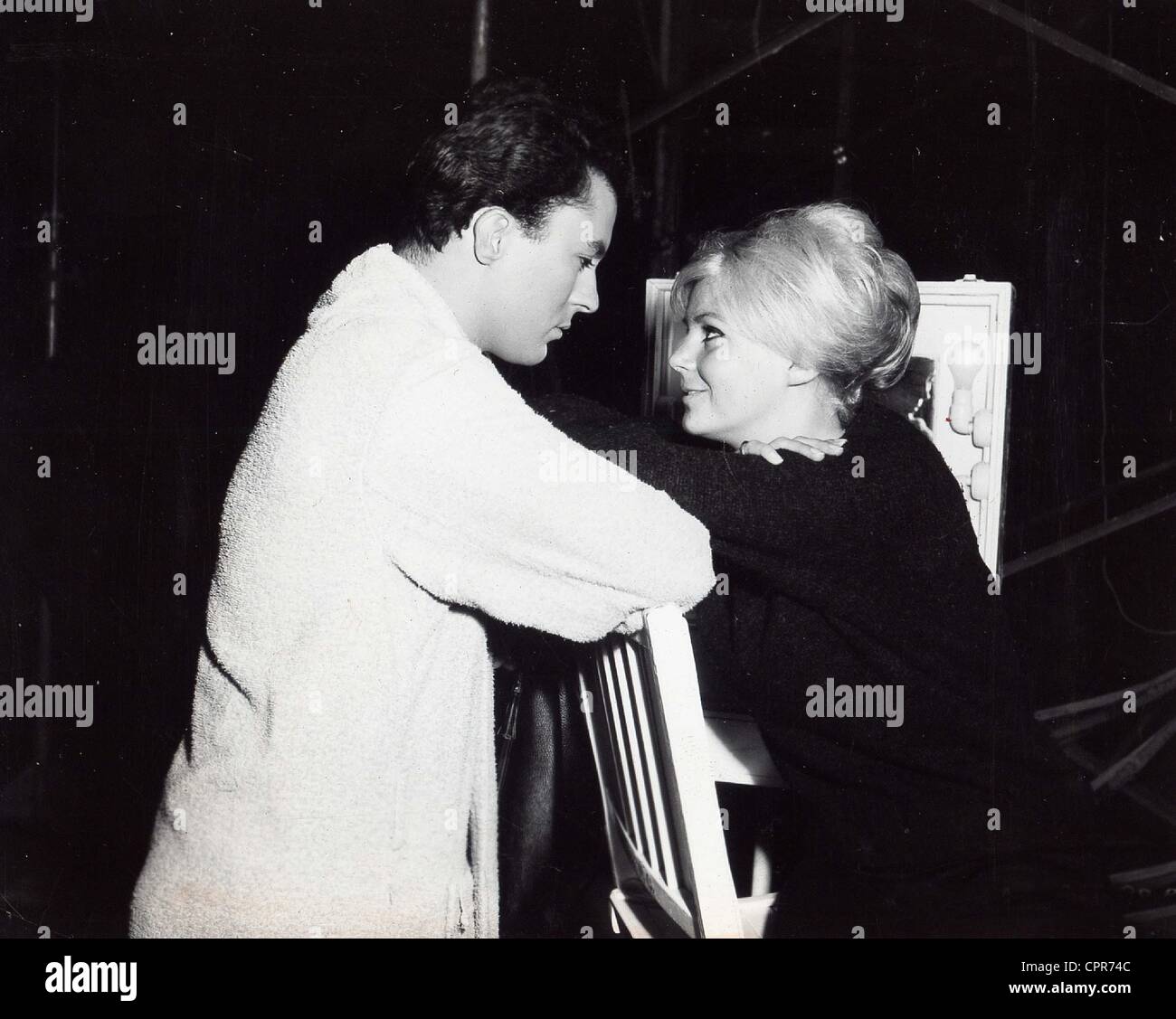 JAMES DARREN with Evy Norlund.The Flying Fontaines 1959.Supplied by ...