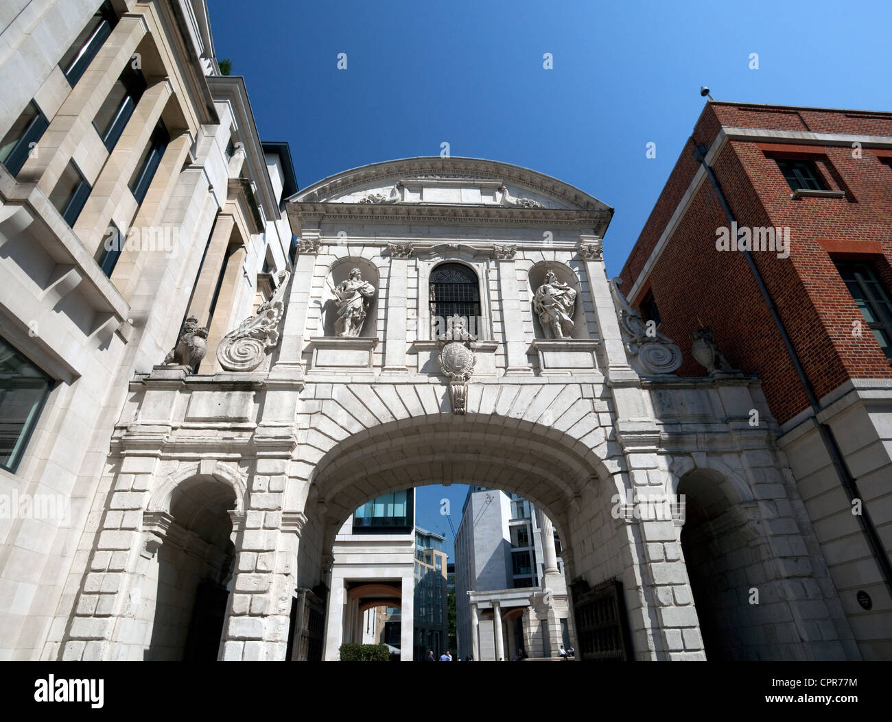 Temple Bar gateway to Paternoster Square designed by Sir Christopher ...
