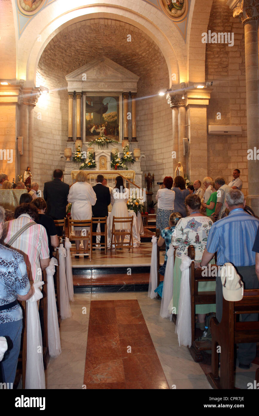 Christian Wedding Ceremony In Church