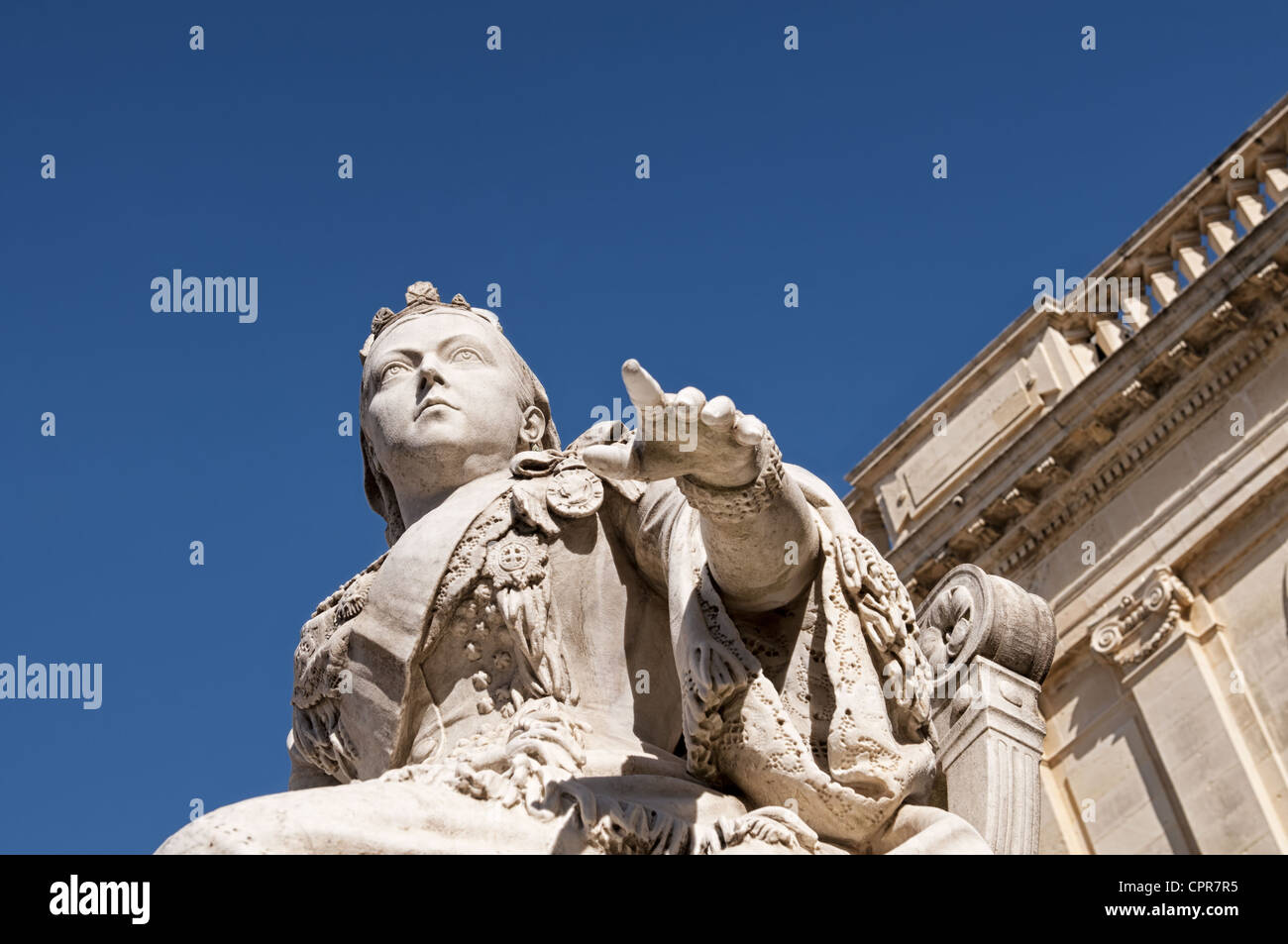 Statue of Queen Victoria in Republic Square, also known as Queens ...