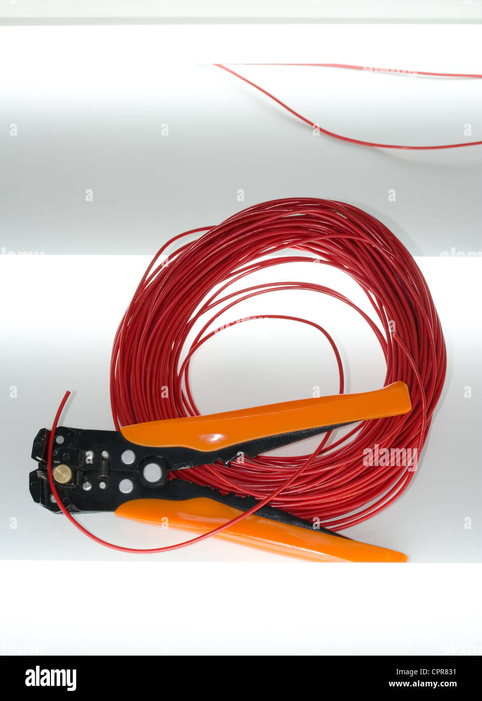 tube, wire and wire cutters Stock Photo - Alamy