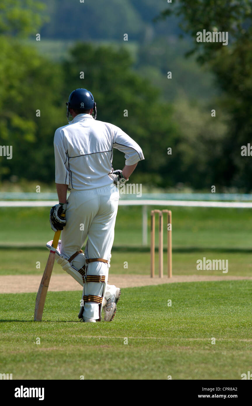 Cricket batsman hi-res stock photography and images - Alamy
