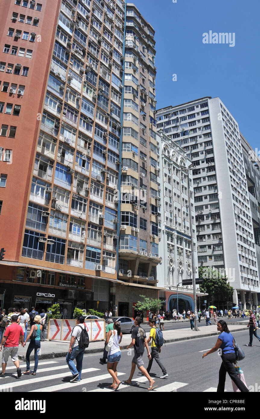Rio central business district hi-res stock photography and images - Alamy
