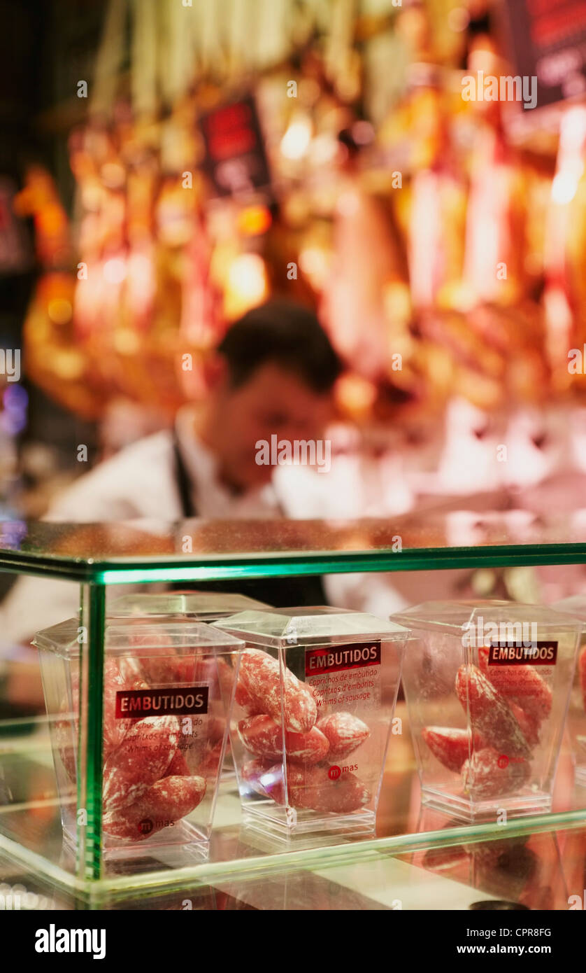 Cured meat deli stand hi-res stock photography and images - Alamy