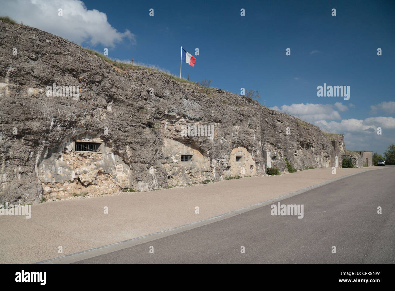 Fort Vaux, located in Vaux-Devant-Damloup, Meuse, France Stock Photo ...