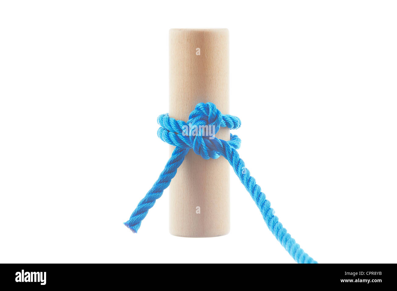 Cow hitch isolated on white background Stock Photo - Alamy