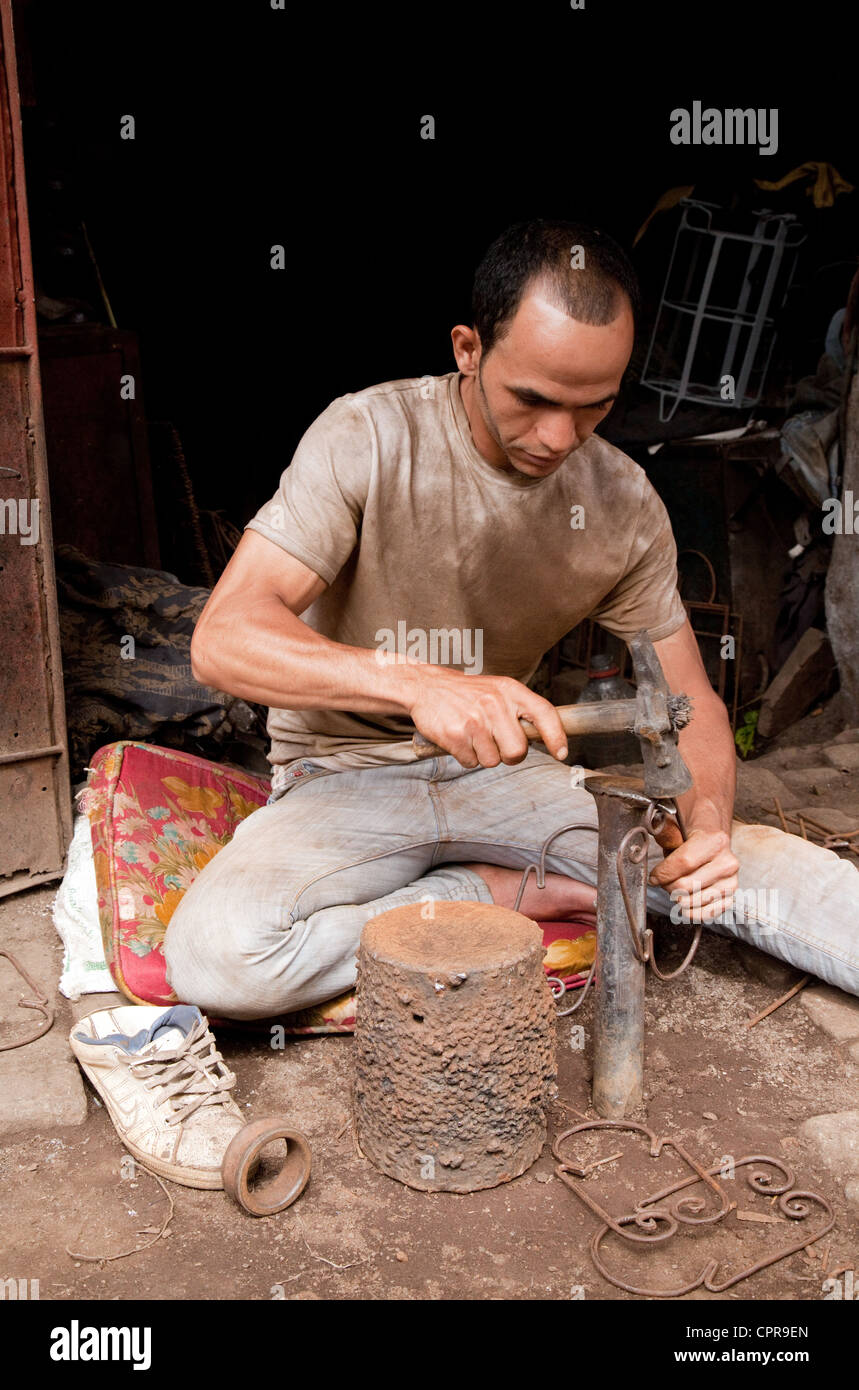 Metal work marrakech hi-res stock photography and images - Alamy