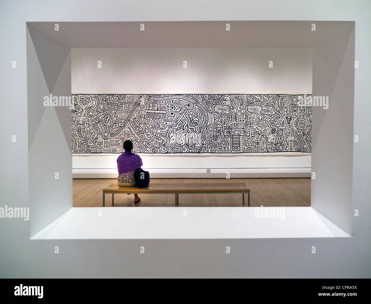 Works by keith haring hi-res stock photography and images - Alamy