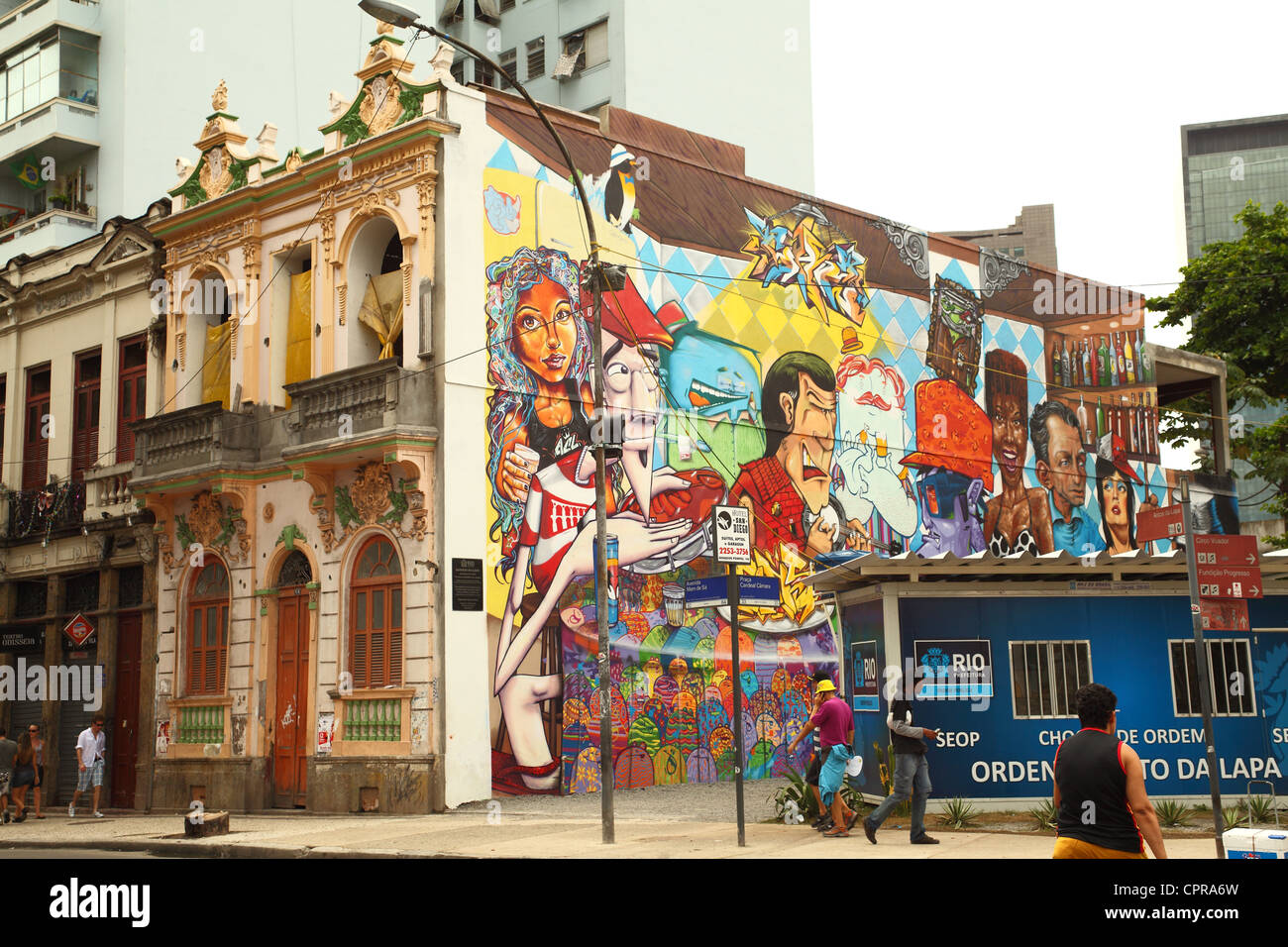 Graffiti wall brazil hi-res stock photography and images - Alamy