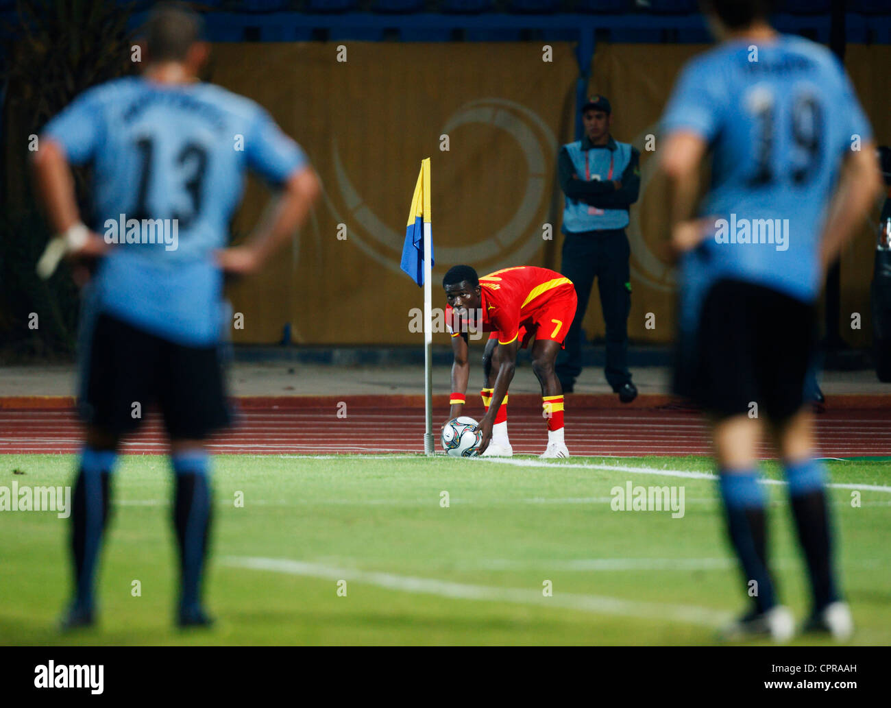 Football corner kick soccer hi-res stock photography and images - Alamy