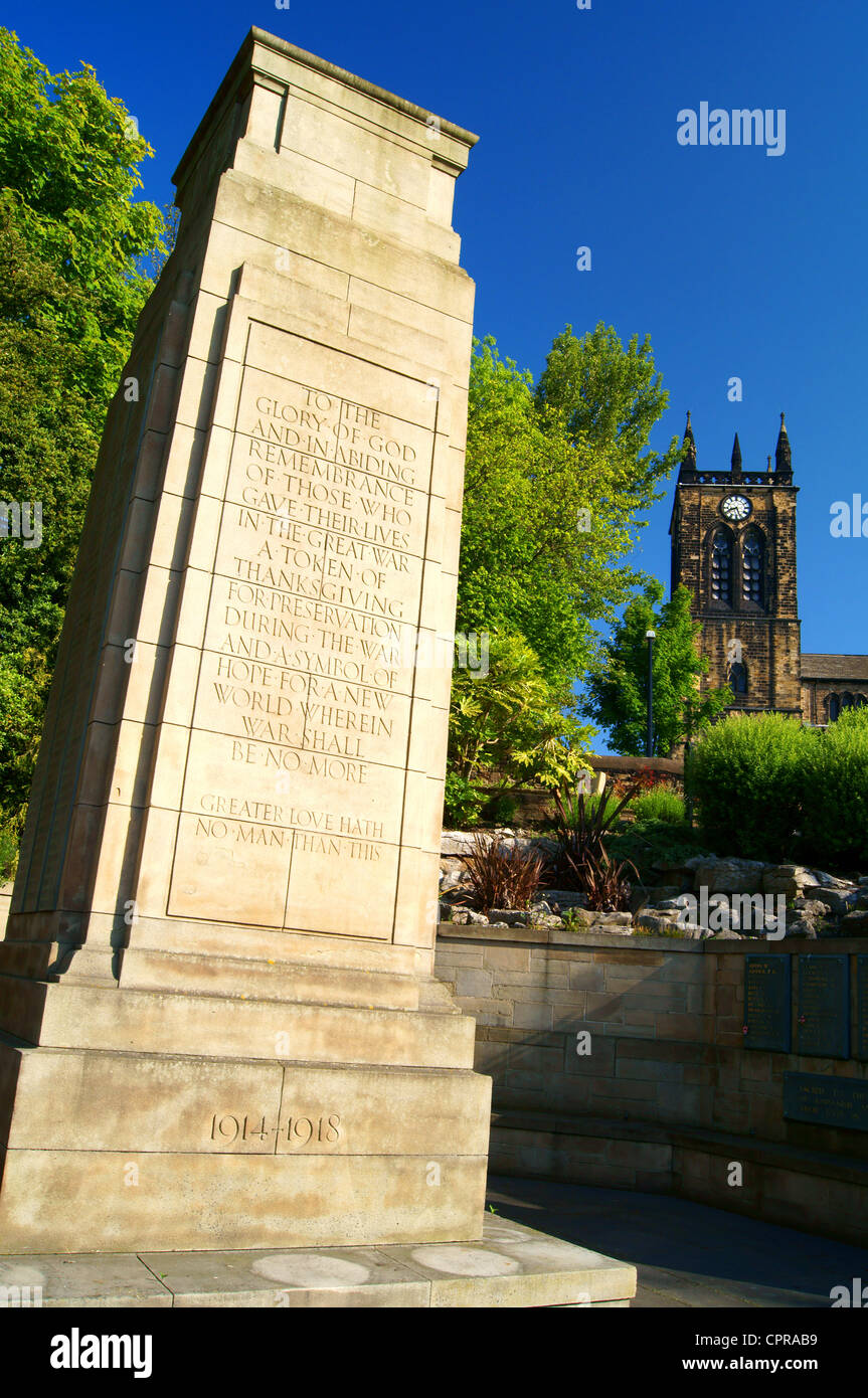 UK,South Yorkshire,Rawmarsh,Near Rotherham,War Memorial & St Mary's ...