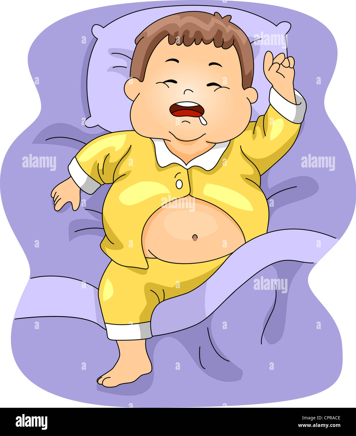 Snoring illustration hi-res stock photography and images - Alamy