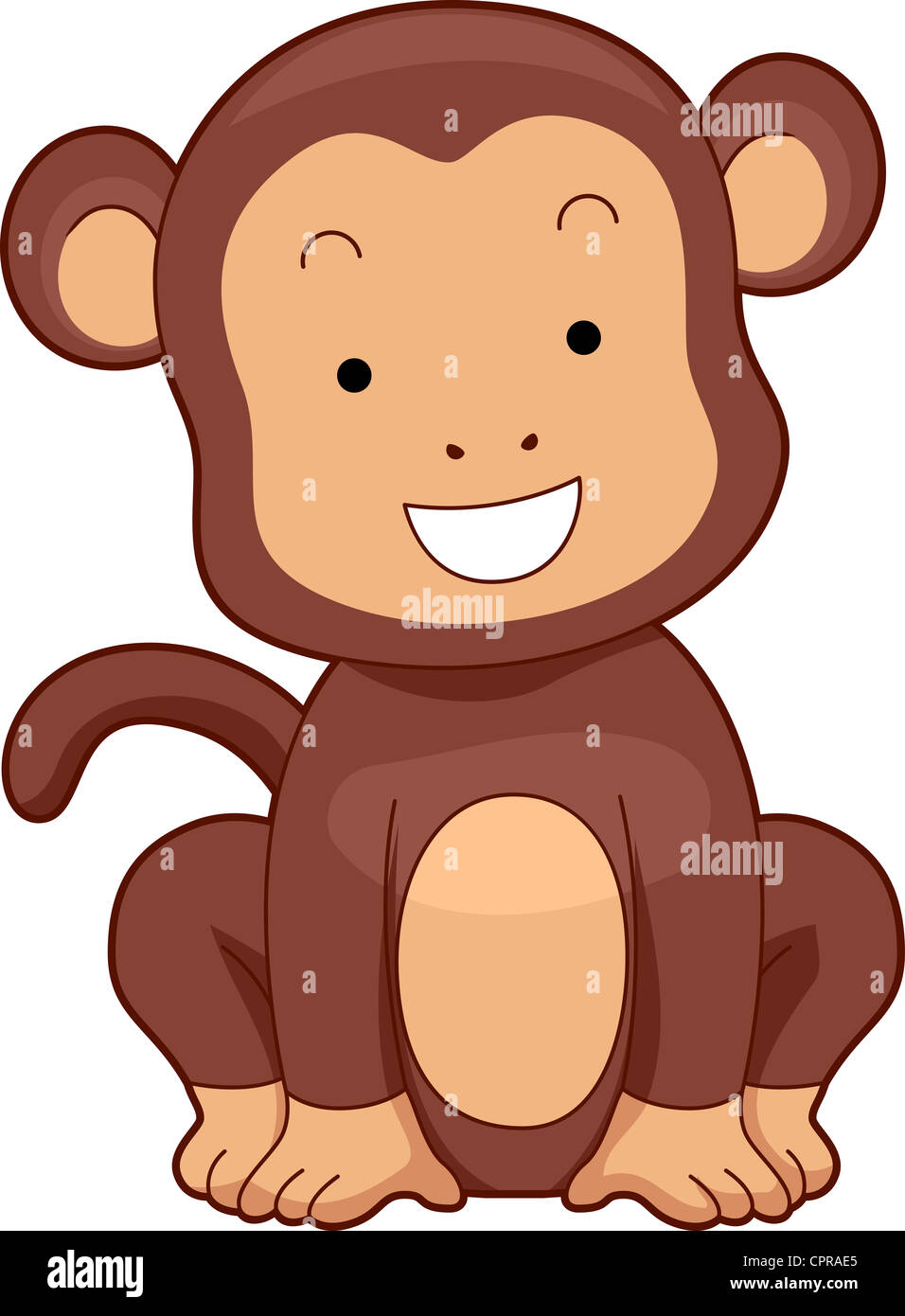 Cartoon monkey hi-res stock photography and images - Alamy
