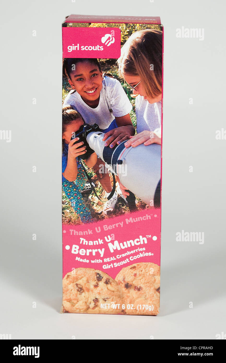 Girl scout cookie box hi-res stock photography and images - Alamy