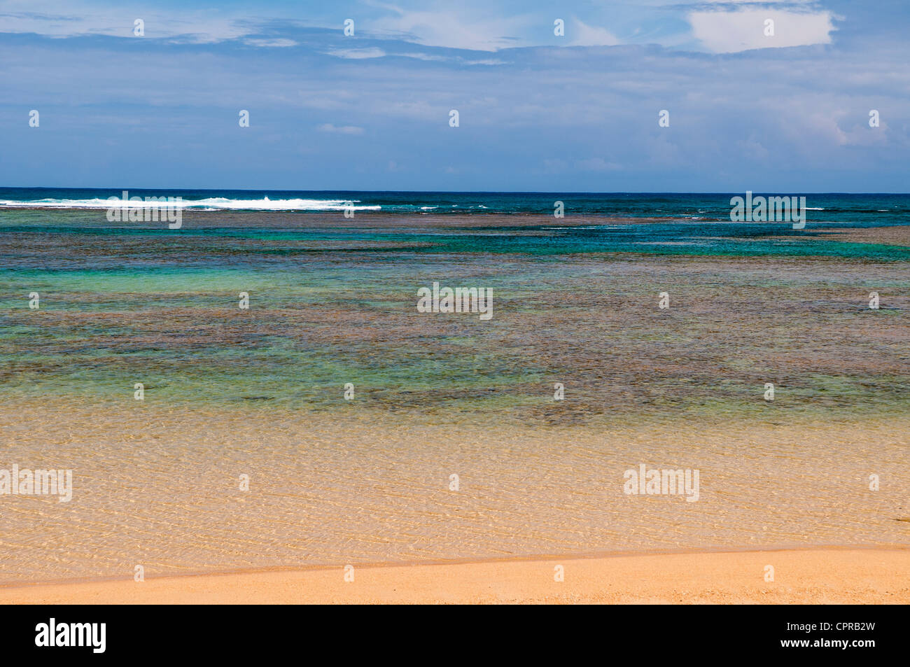 Anini Beach, Kauai, Hawaii Stock Photo - Alamy