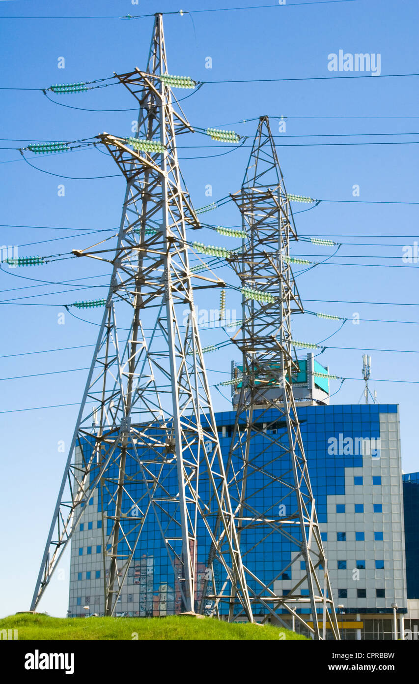 Transmission line tower hi-res stock photography and images - Alamy