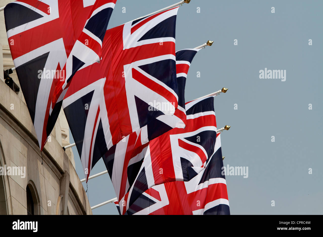 Blue union jack hi-res stock photography and images - Alamy