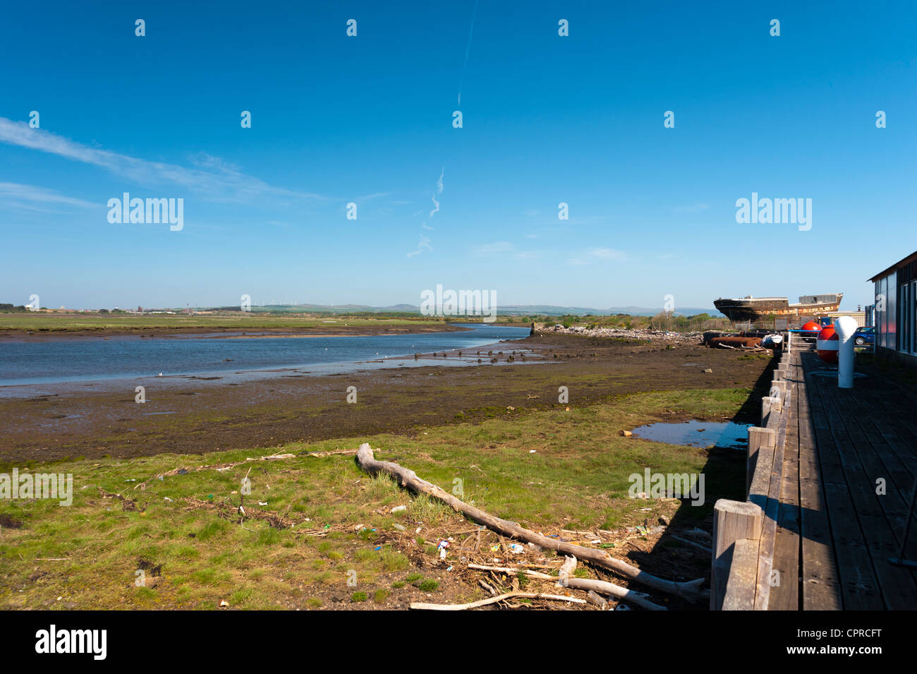 Alloway low tide Stock Photo - Alamy