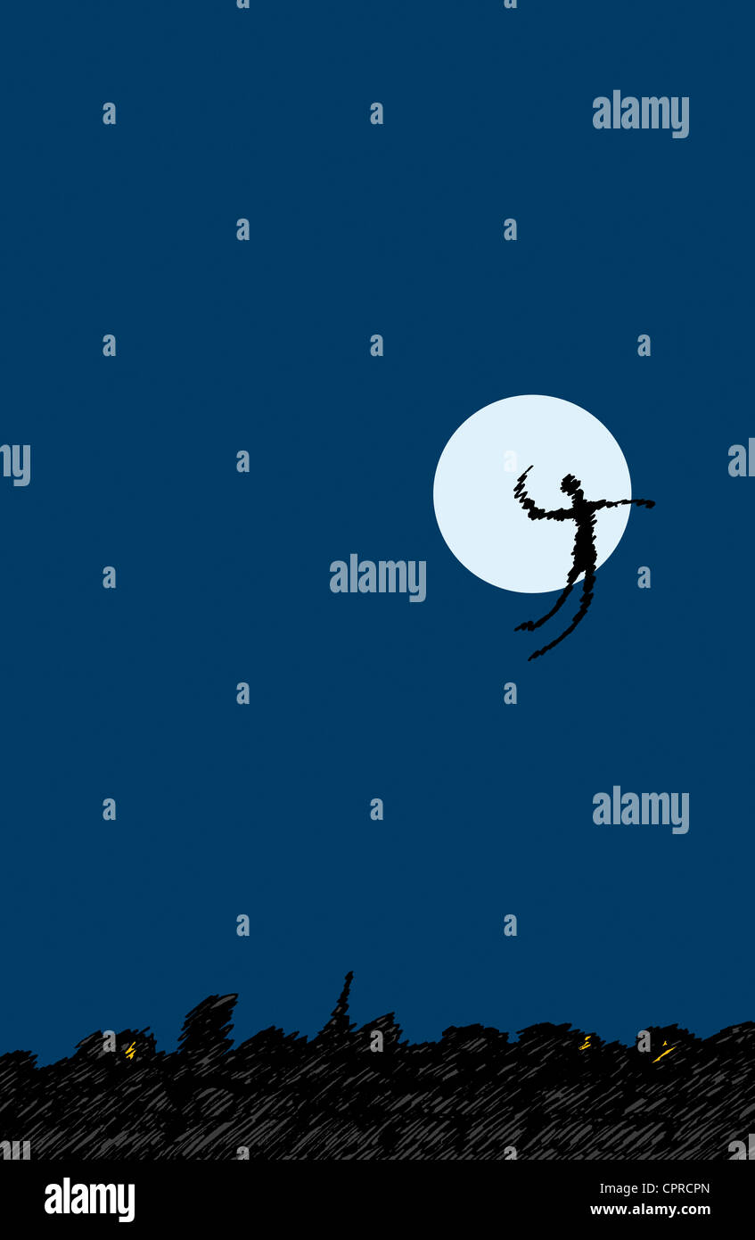 Ghost moon hi-res stock photography and images - Alamy