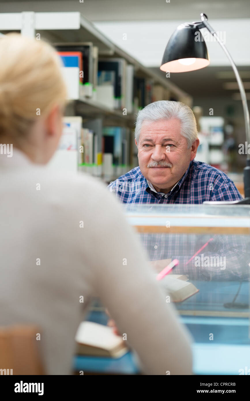 Retired man study hi-res stock photography and images - Alamy