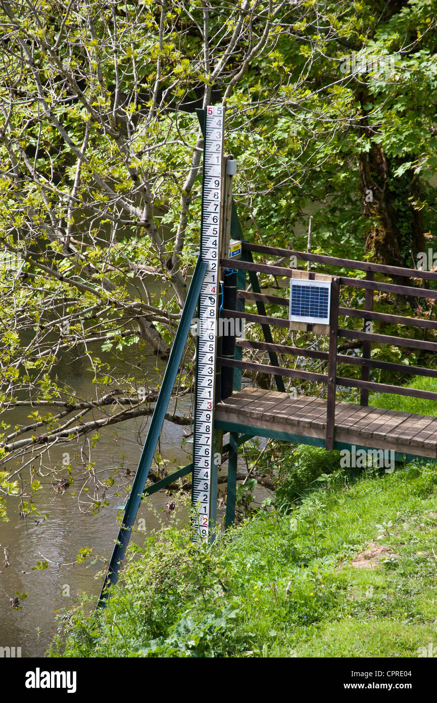 Flood water marker hi-res stock photography and images - Alamy
