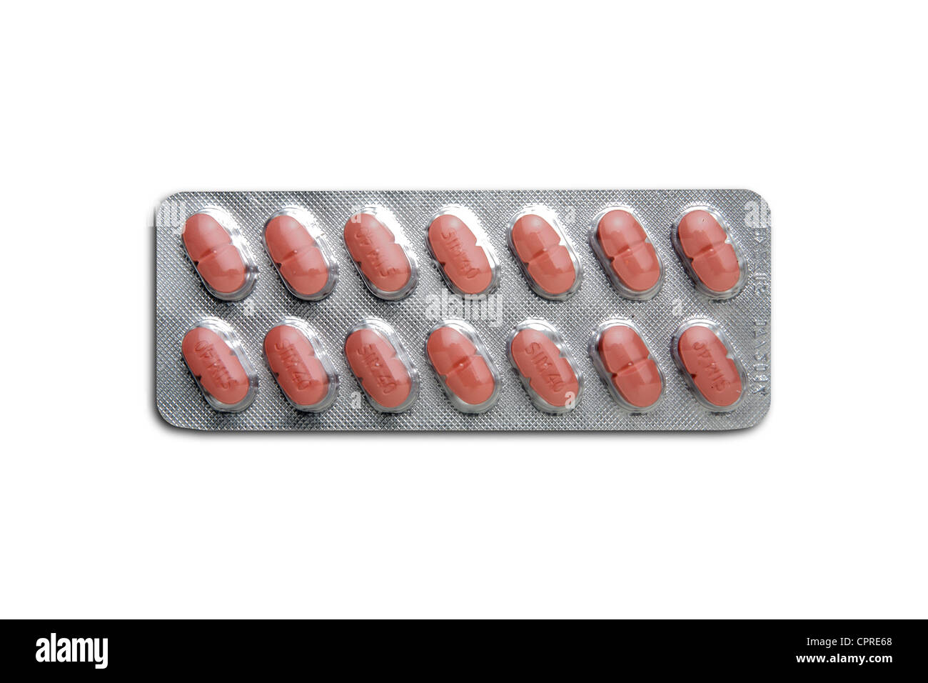 Simvastatin Cut Out Stock Images & Pictures - Alamy