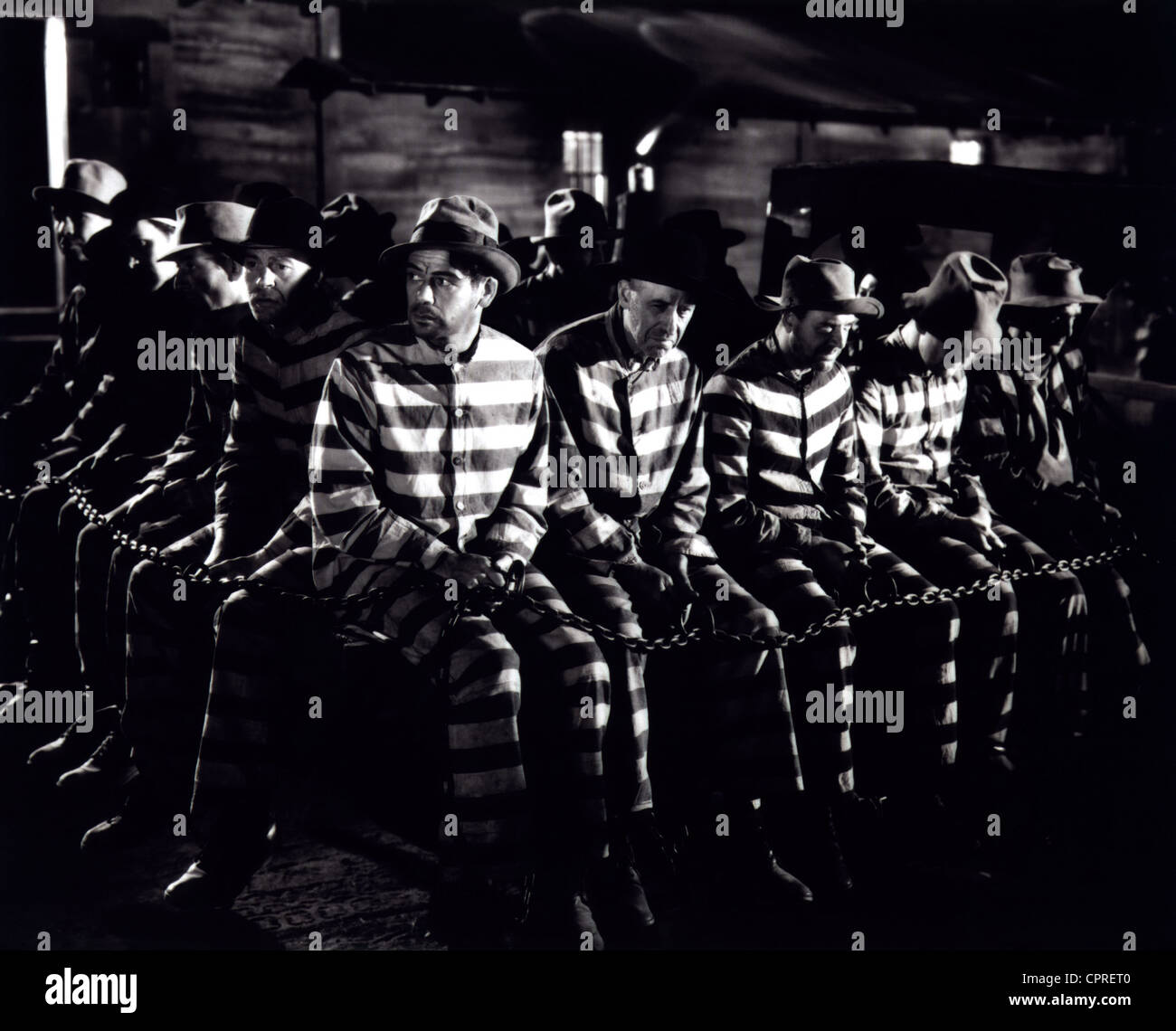 Prison chain gang hi-res stock photography and images - Alamy