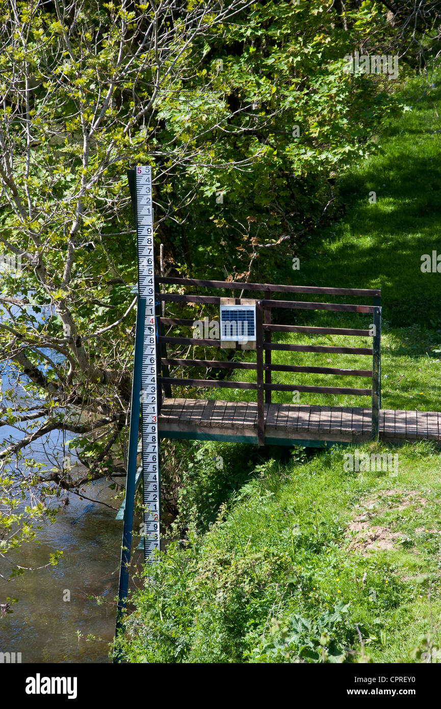 Flood water marker hi-res stock photography and images - Alamy