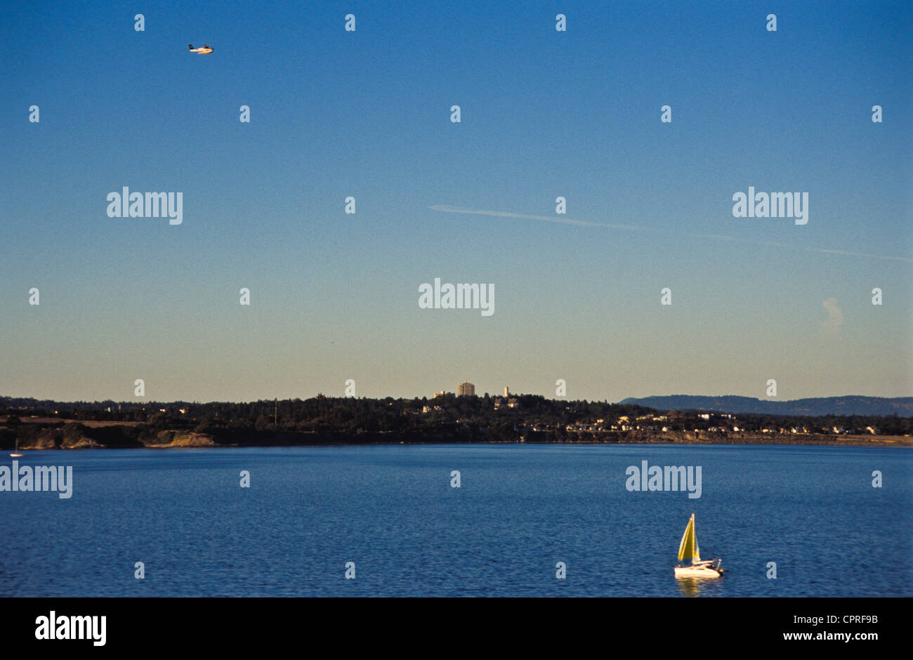 Vancouver, Canada harbor Stock Photo - Alamy