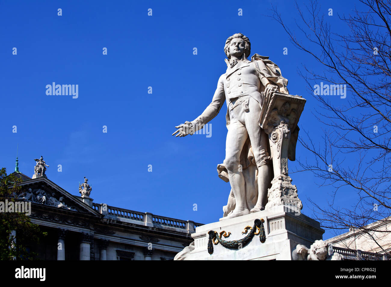 Mozart Statue Burggarten