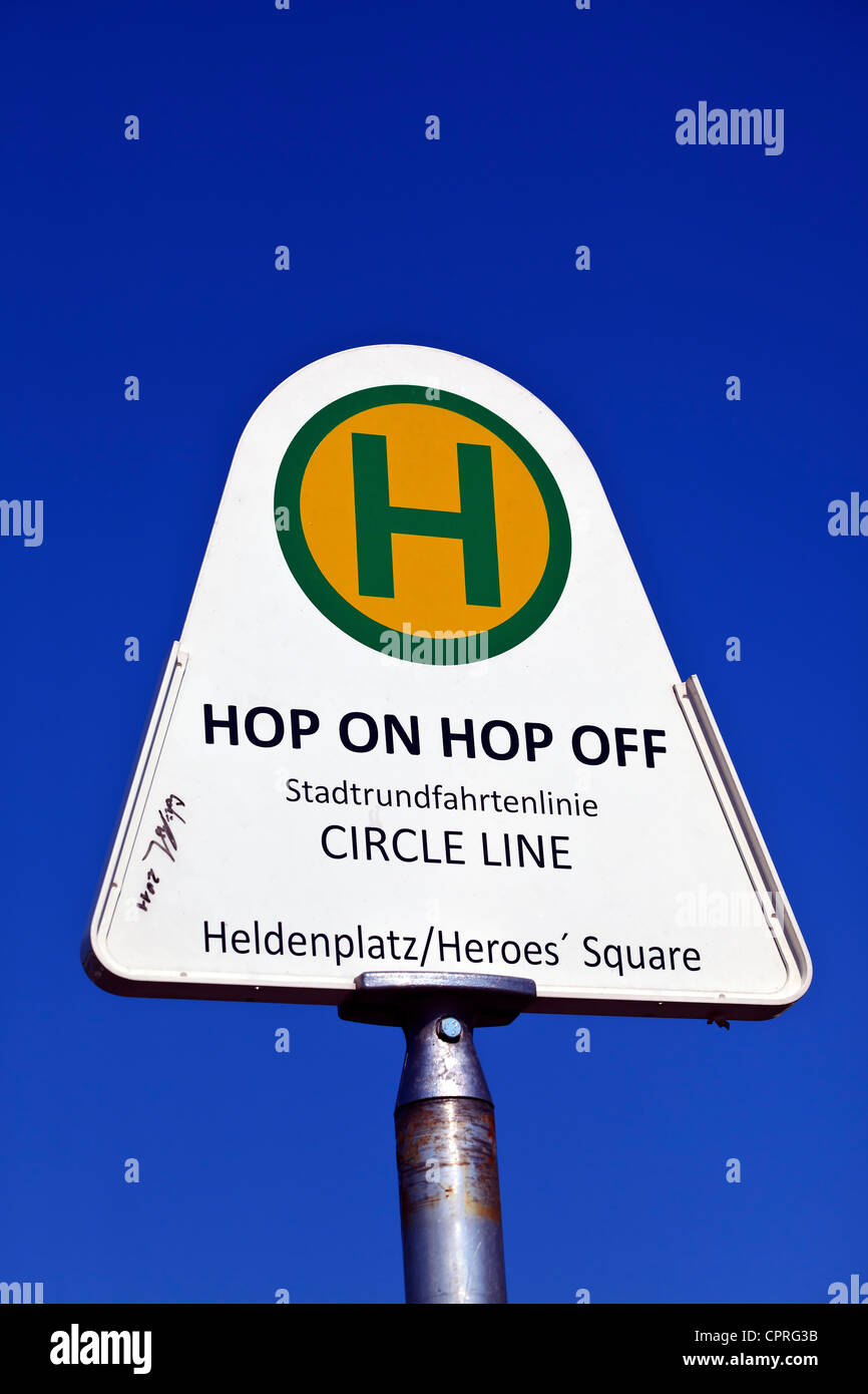 Hop on hop off sign hi-res stock photography and images - Alamy