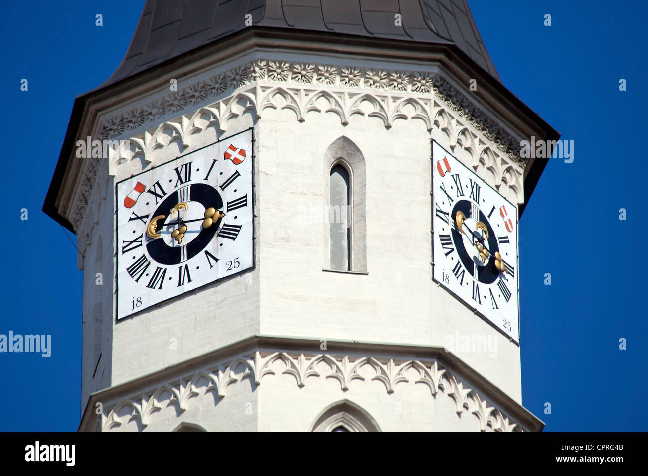 Elegant clock towers hi-res stock photography and images - Alamy