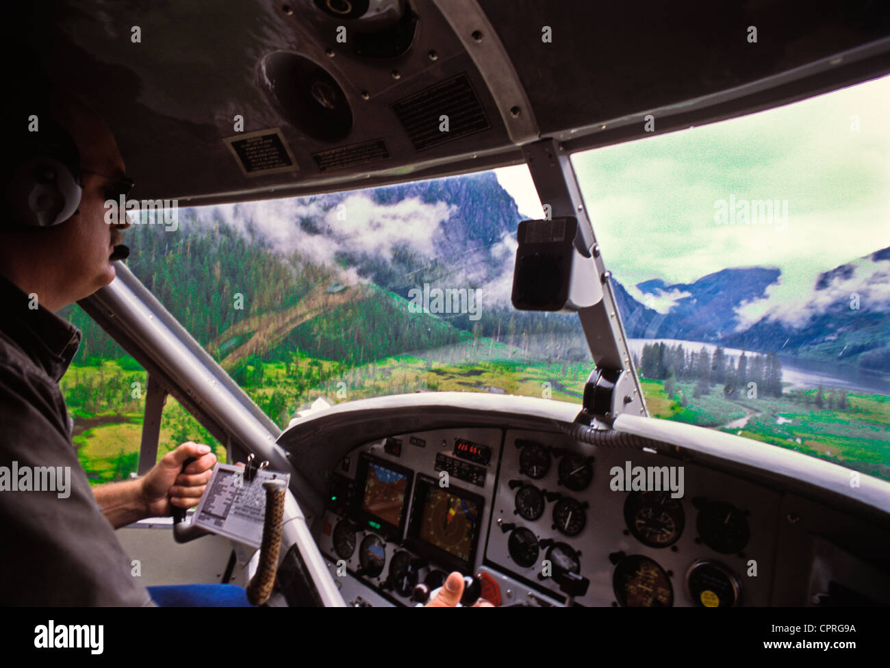 Alaskan aerial views, from bush pilot airplane Stock Photo - Alamy