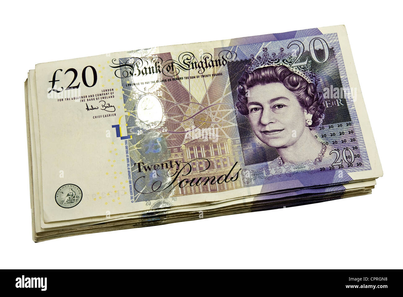 20 pounds note Cut Out Stock Images & Pictures - Alamy