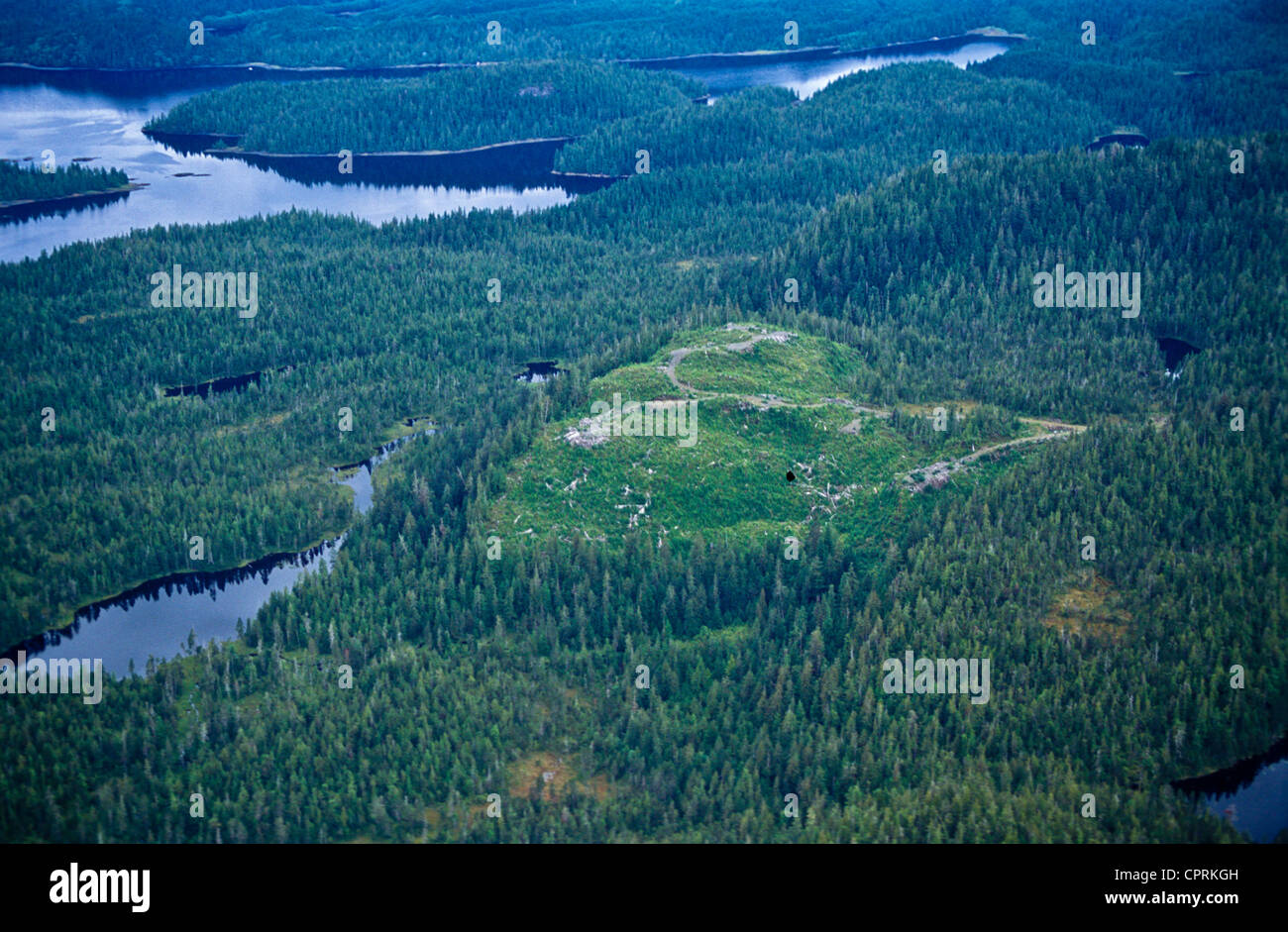 Alaskan aerial views, from bush pilot airplane Stock Photo - Alamy