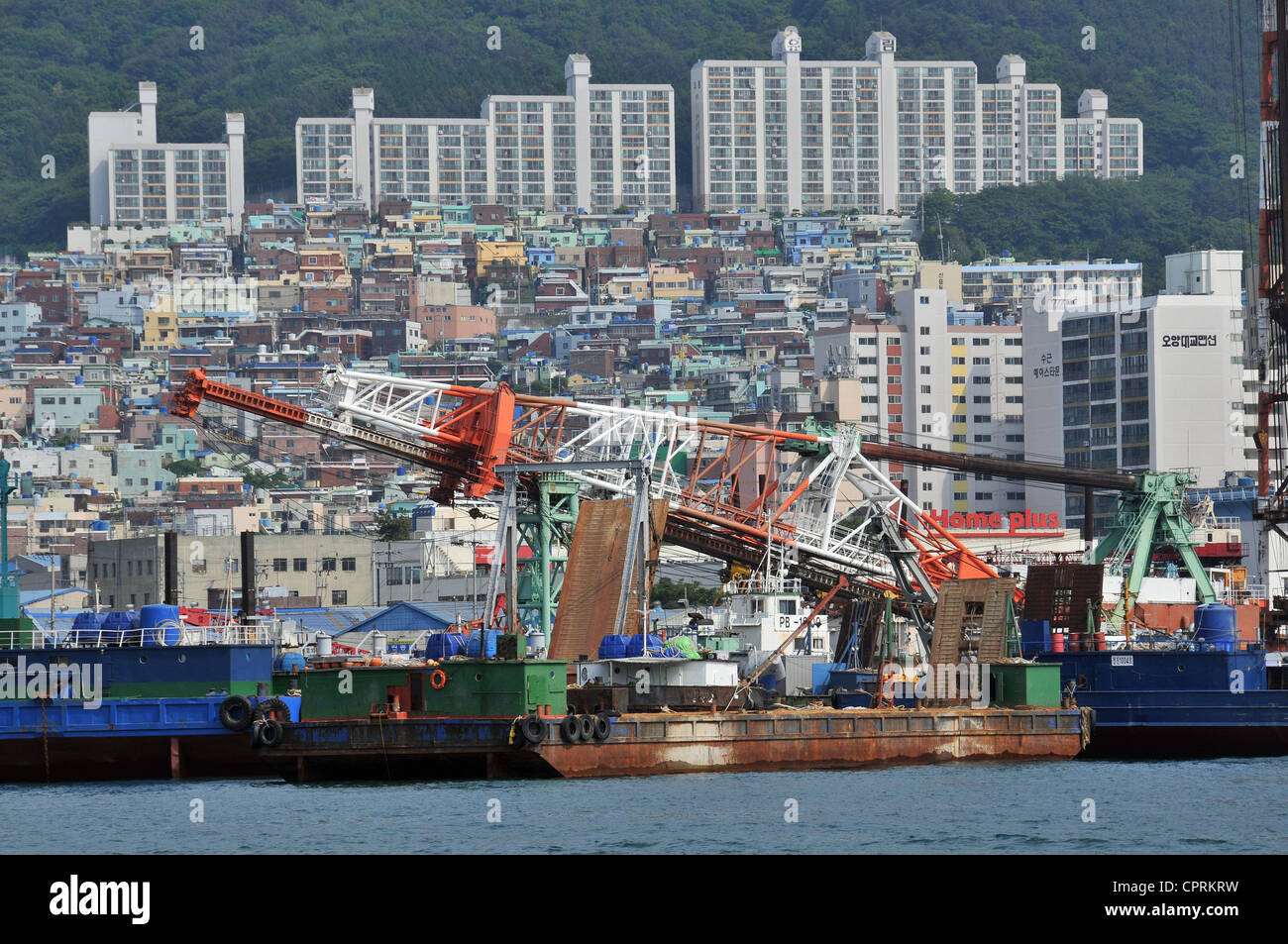shipyard Busan South Korea Stock Photo - Alamy