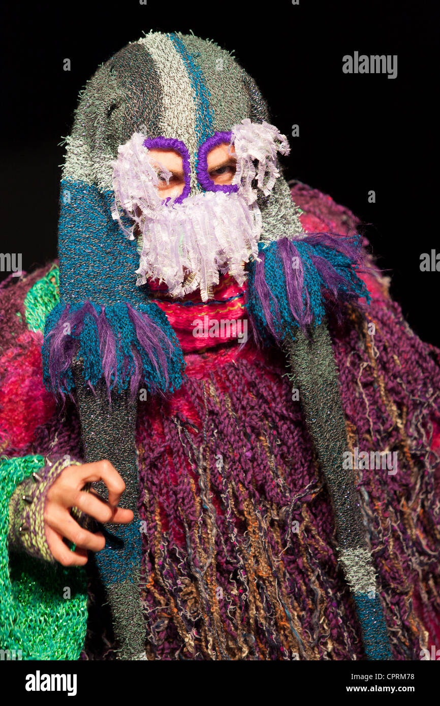 Fashion model on runway as part of The Brighton Frocks Show, Brighton ...