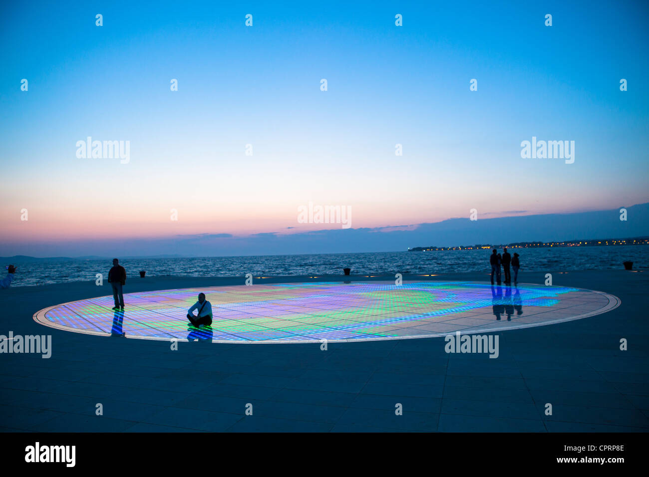 Greeting to the Sun Zadar Croatia Stock Photo - Alamy