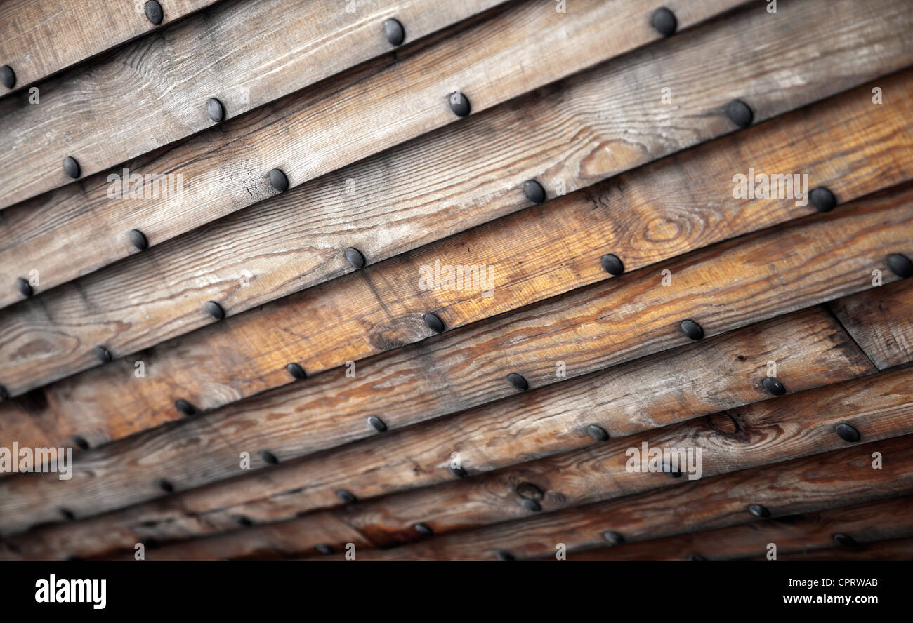 Old wooden ships hull texture Stock Photo - Alamy