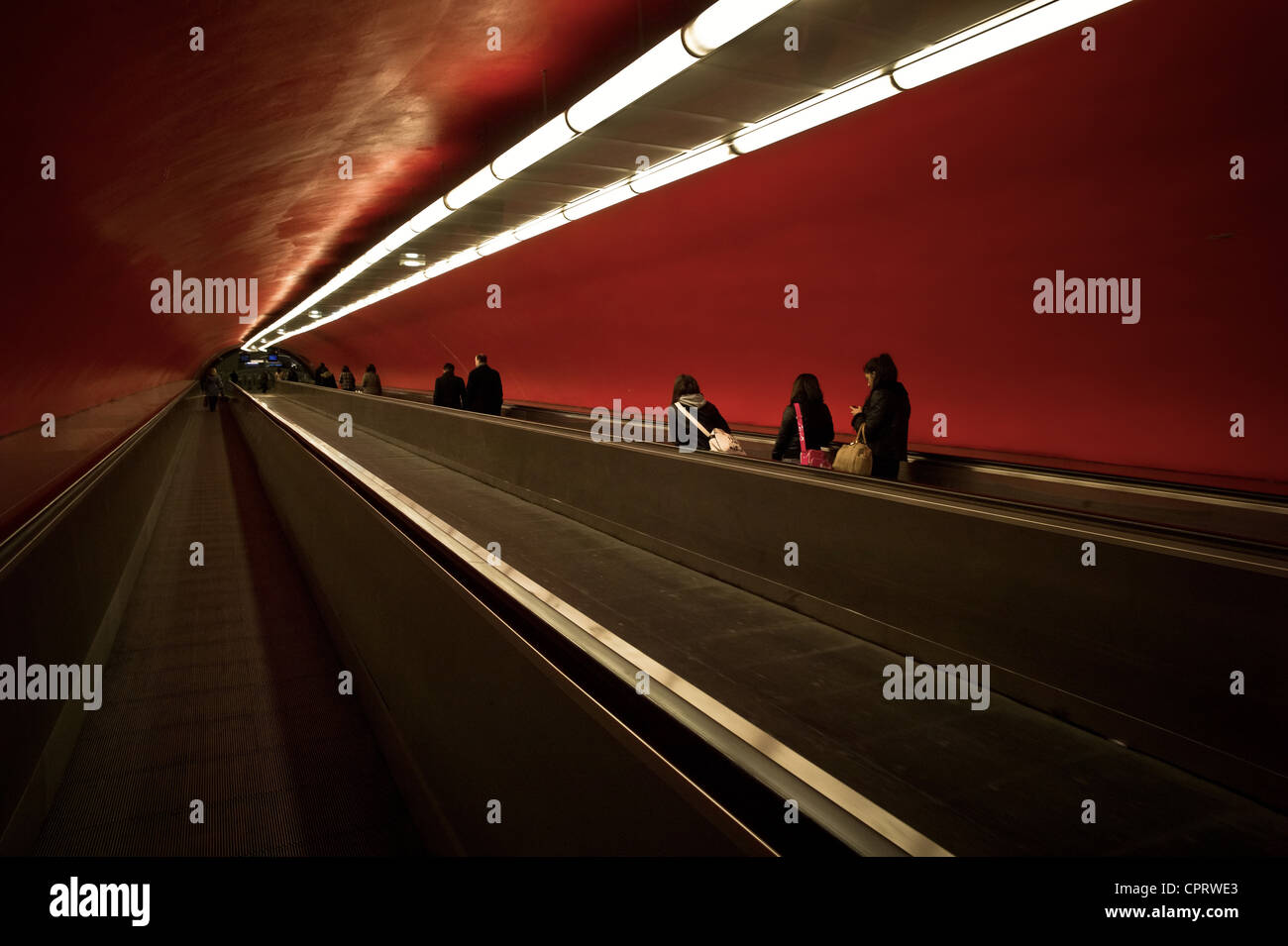 Underground station auber paris france hi-res stock photography and ...