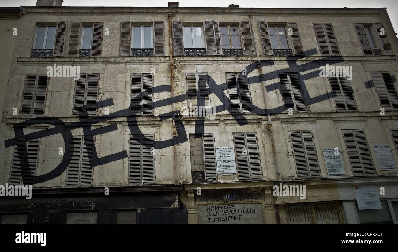 Graffiti , Graffiti Street on the facade of a building Stock Photo - Alamy