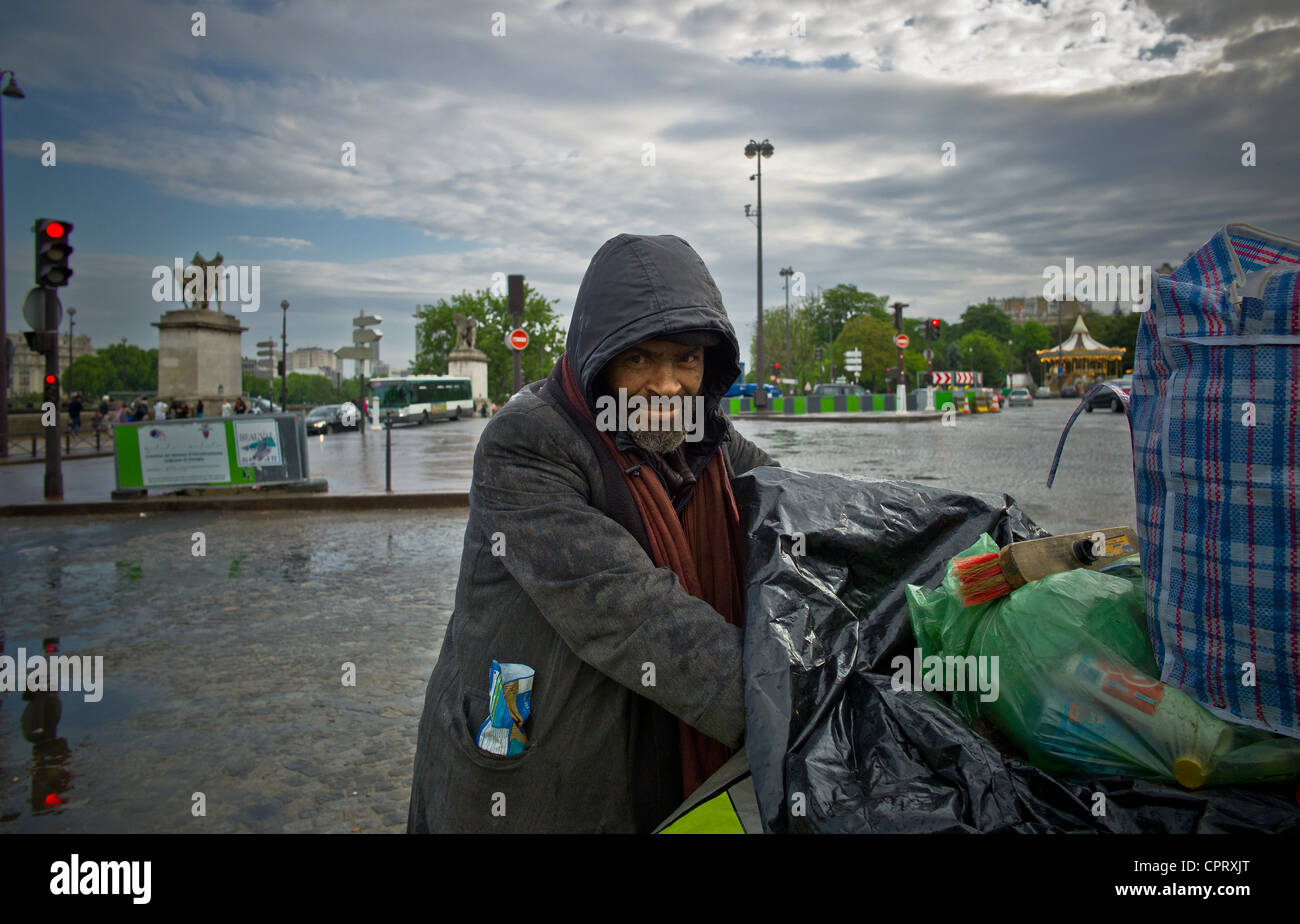 The reader and the ink, Alain the homeless who spends his day and ...
