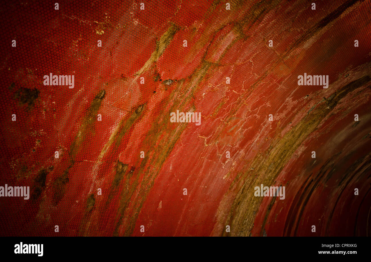 Auber's red, The old and colorful pictorial corridor ofAuber RER ...