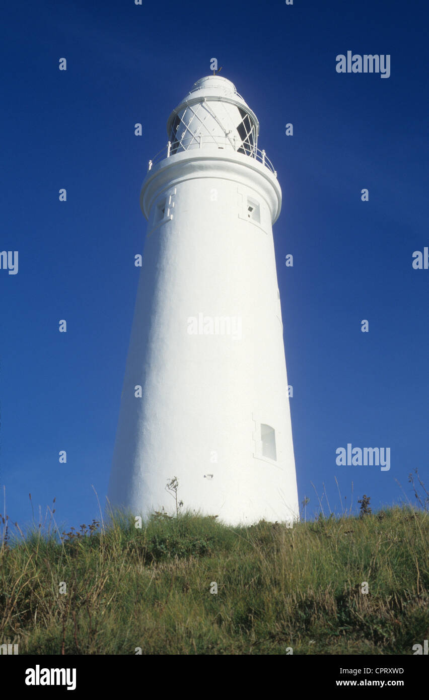 St Mary's Island Lighthouse just after restoration work on the building ...