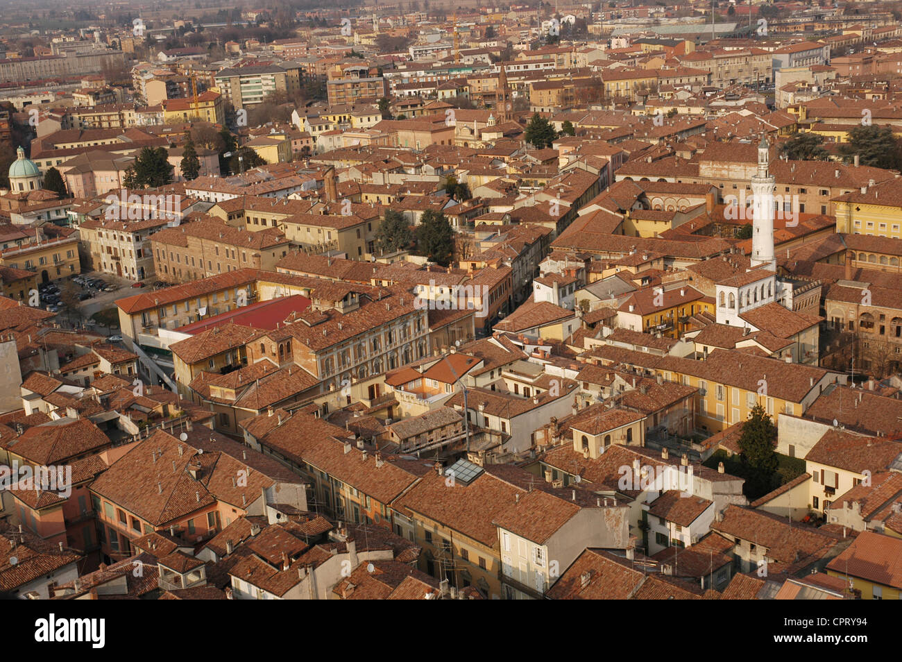 Cremona panorama cathedral bell hi-res stock photography and images - Alamy
